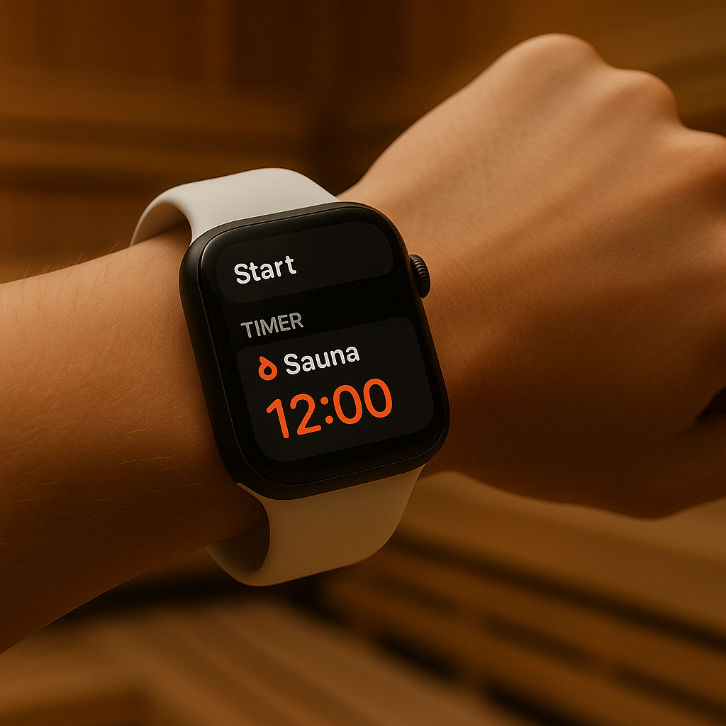 SaunaTime - Track Sauna & Relaxation with Smart Timer & Heart Rate